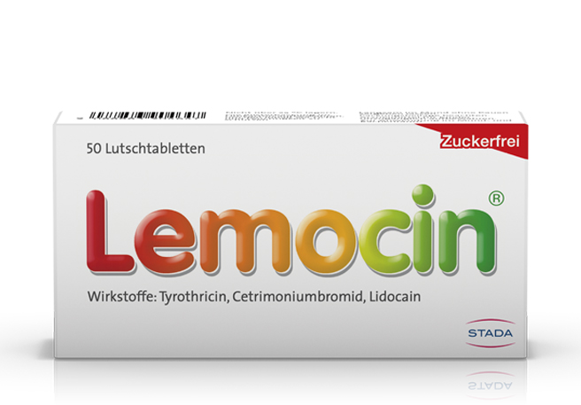 Lemocin®: Bei Halschmerz + Entzündung der Mundschleimhaut | STADA